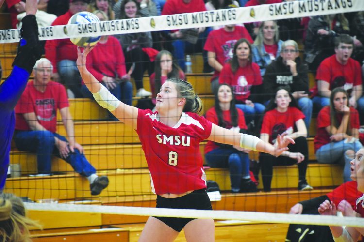 SMSU VOLLEYBALL: No. 14 Mustangs return to win column sweeping ...
